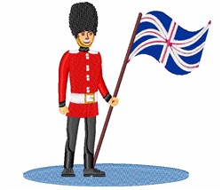 Royal Guard Embroidery Design | EmbroideryDesigns.com
