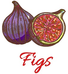 Figs Embroidery Design | EmbroideryDesigns.com