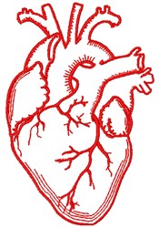 Heart Outline Embroidery Design | EmbroideryDesigns.com
