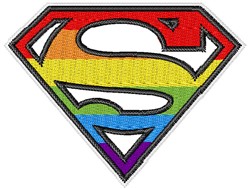 Superman Embroidery Design | EmbroideryDesigns.com