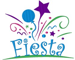 Fiesta Embroidery Design | EmbroideryDesigns.com