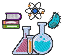 Science Embroidery Design | EmbroideryDesigns.com