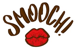 Smooch Embroidery Design | EmbroideryDesigns.com