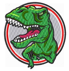 Tyrannosaurus Rex Embroidery Design | EmbroideryDesigns.com