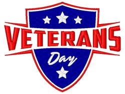Veterans Day Embroidery Design | EmbroideryDesigns.com