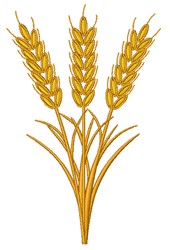 Wheat Embroidery Design | EmbroideryDesigns.com