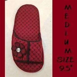 In The Hoop Slippers for Her Embroidery Design | EmbroideryDesigns.com