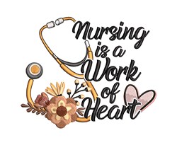 Nursing Embroidery Design | EmbroideryDesigns.com