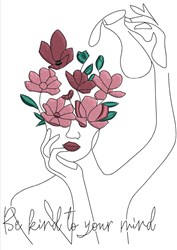 Be Kind Embroidery Design | EmbroideryDesigns.com