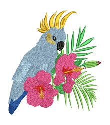 Cockatoo Embroidery Design | EmbroideryDesigns.com