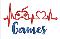 Games Embroidery Design | EmbroideryDesigns.com
