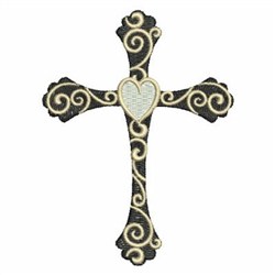 Assorted Fancy Crosses 1 Embroidery Design | EmbroideryDesigns.com