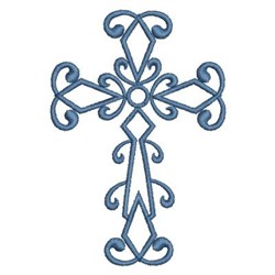 Assorted Fancy Crosses 1 Embroidery Design | EmbroideryDesigns.com