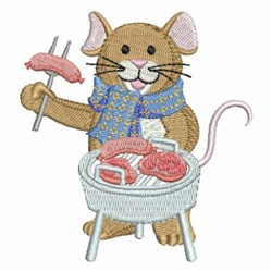 Food and Mice Embroidery Design | EmbroideryDesigns.com