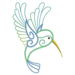 Hummingbirds Embroidery Design | EmbroideryDesigns.com
