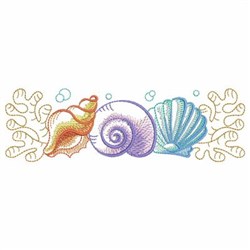 Sea Shells Embroidery Design | EmbroideryDesigns.com