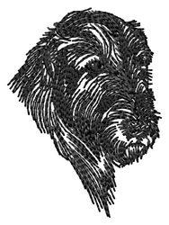 Irish Wolfhound Embroidery Design | EmbroideryDesigns.com