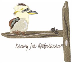 Krazy Kookaburras Embroidery Design | EmbroideryDesigns.com