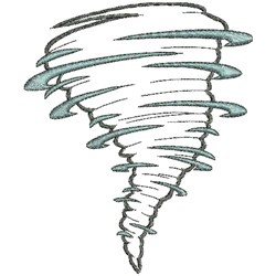 Tornado Embroidery Design | EmbroideryDesigns.com