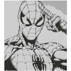 Spiderman Salute Embroidery Design | EmbroideryDesigns.com