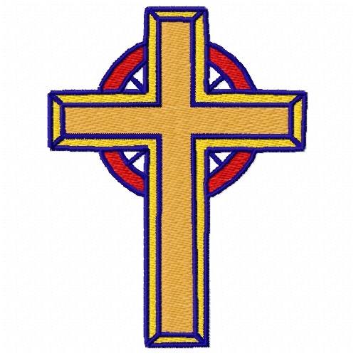 Religious Cross Embroidery Designs