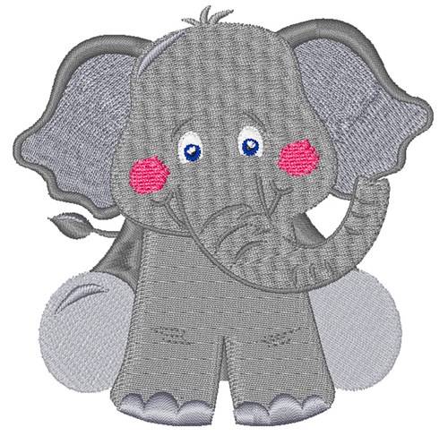 Elephant Hand Embroidery Design