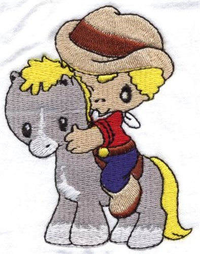 Cowboy Giddy Up Machine Embroidery Designs