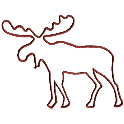 Moose Embroidery Patterns