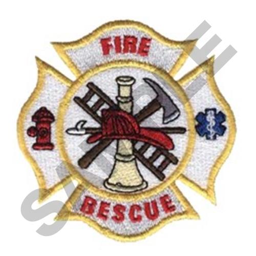 Fire Rescue Embroidery Designs - Design Talk