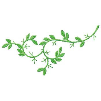 Vines Embroidery Templates