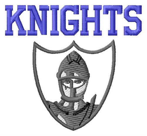 Knights Applique Embroidery Design