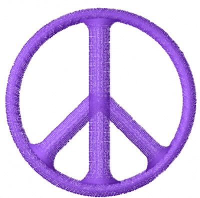 Zenbroidery Peace Sign