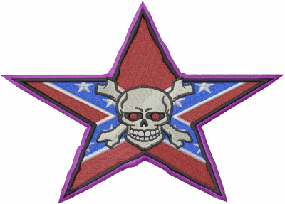 Confederate Skull Clip Art