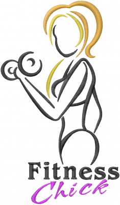 Gym Embroidery Designs