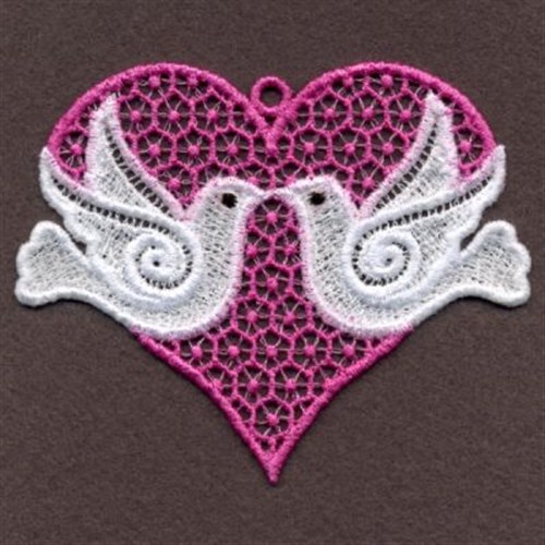 Wedding Dove And Heart Designs
