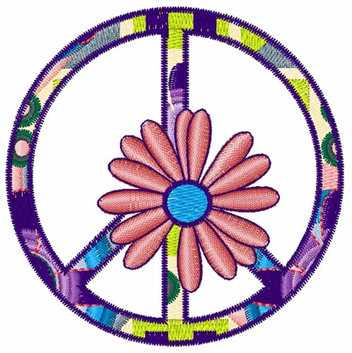 Peace Sign Embroidery Designs, Machine Embroidery Designs at ...