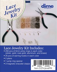 Lace Jewelry Kit | EmbroideryDesigns.com