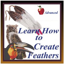 Advanced Level - Learn How To Create Feathers by Balboa Threadwork ...