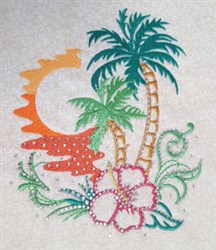 Palm Trees - Embroidery Collection | EmbroideryDesigns.com