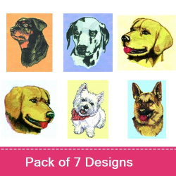 Dog Pkg. Embroidery design pack by Balboa Threadworks, Embroidery Packs ...