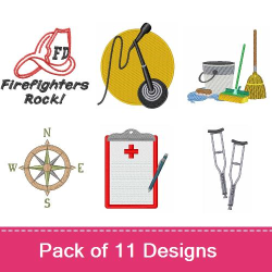 Occupational Tools Embroidery design pack by Concord Collections ...