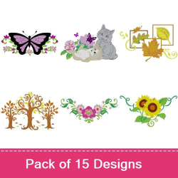 SWEATSHIRT STYLES Embroidery design pack by Dakota Collectibles ...