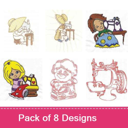 Ready, Set, Sew! Embroidery design pack by Daydream Designs ...