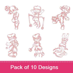 JN Boys Sporting Embroidery design pack by Daydream Designs ...