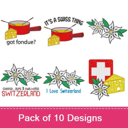 Swiss Designs Embroidery design pack by Embroidery Patterns ...
