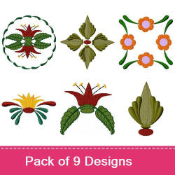 Baltimore Album Blocks Embroidery design pack by Foxy Ladybug Designs ...