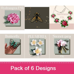 DPFSLEC008 Embroidery design pack by FSL Boutique | EmbroideryDesigns.com