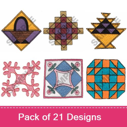 Amish Country Craft 1 Embroidery design pack by Great Notions ...