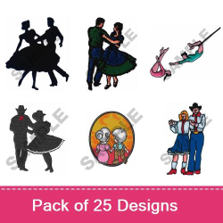 Cute Couples Embroidery design pack by Great Notions, Embroidery Packs ...