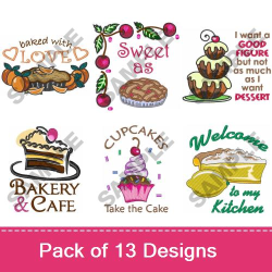 Ooeey Gooey Goodness Embroidery design pack by Great Notions ...